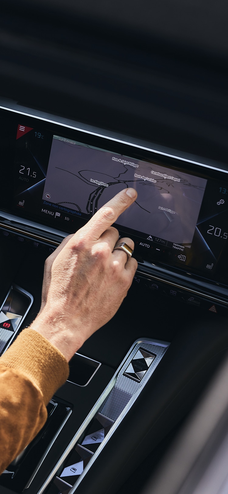 Real-time connected navigatie en GPS - DS Automobiles